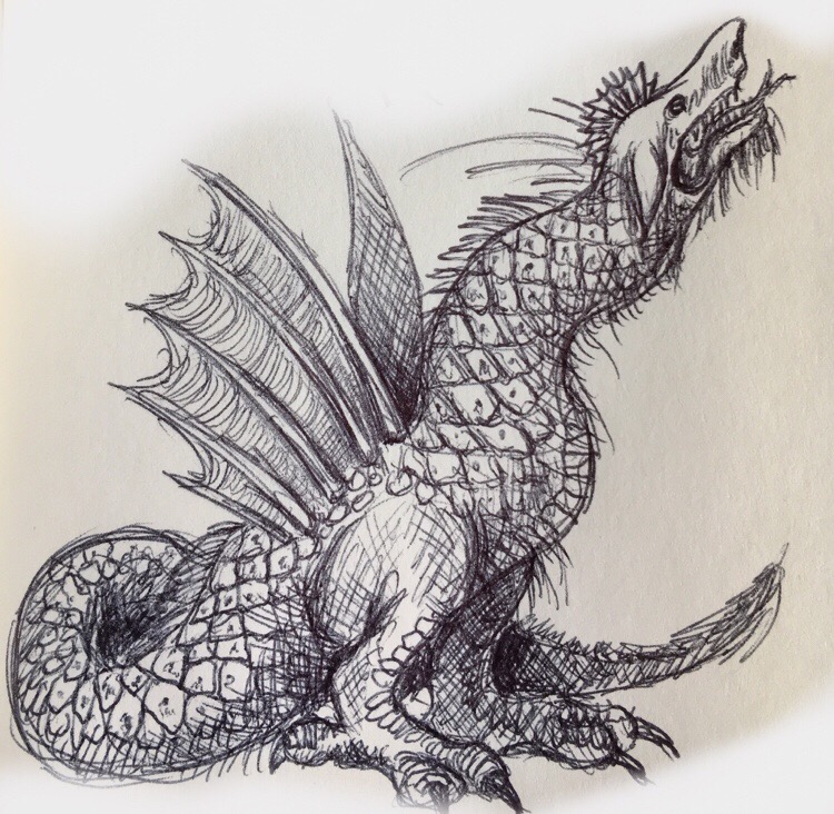 Tuesday dragon | A Book of Creatures